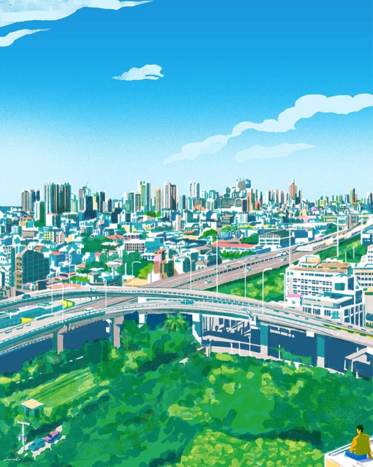 Filipino Artist Living Abroad Illustrates '100 Views of Manila' In ...