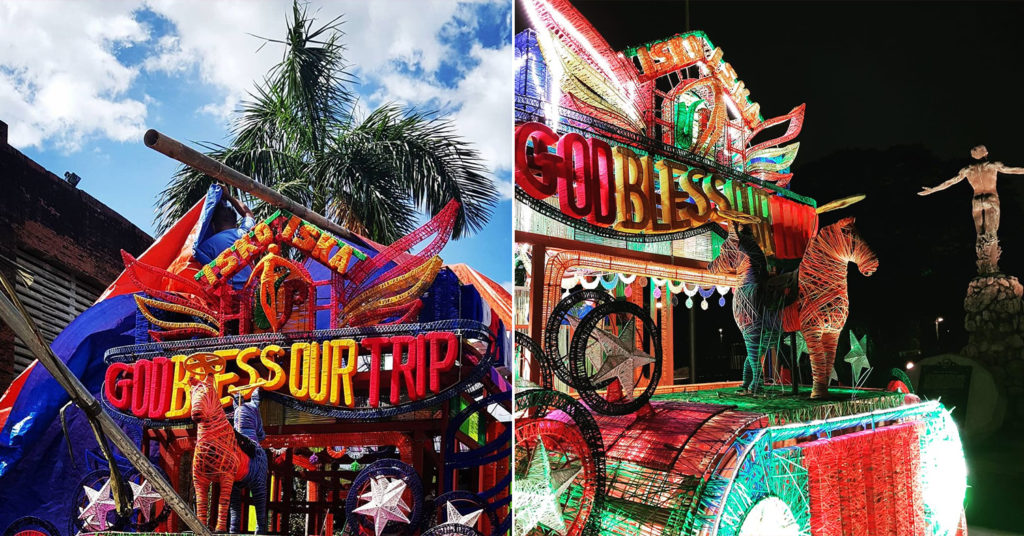 Artist Toym Imao Decorates UP Ikot In Colorful Yarn