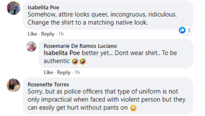 Baguio Tourist Policemen Spotted In Bahag As A Tribute To Igorot Fashion