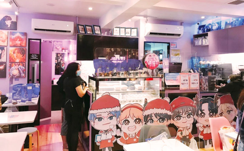Purple 7 Is A New BTS-Themed Cafe In Quezon City