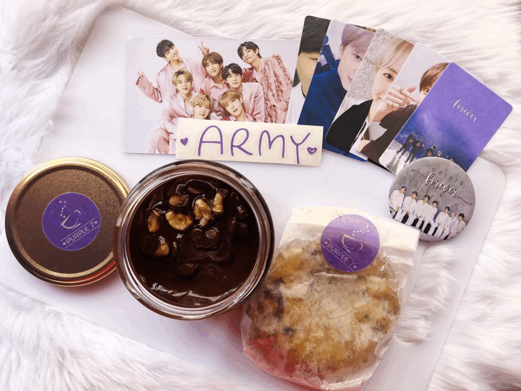 Purple 7 Is A New BTS-Themed Cafe In Quezon City
