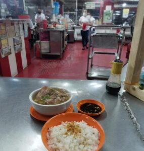 The Original Pares Retiro is in N.S. Amoranto St., Quezon City