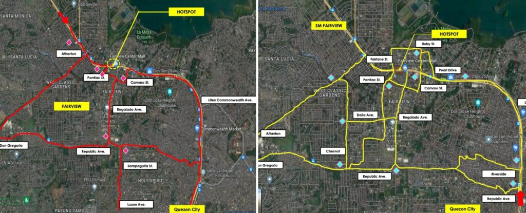 Closed Commonwealth Routes To Observe For MRT-7 Construction