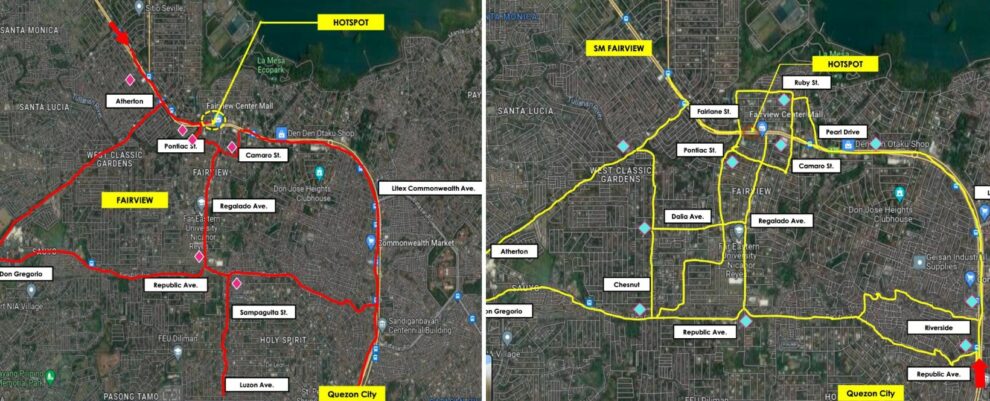 Closed Commonwealth Routes To Observe For MRT-7 Construction