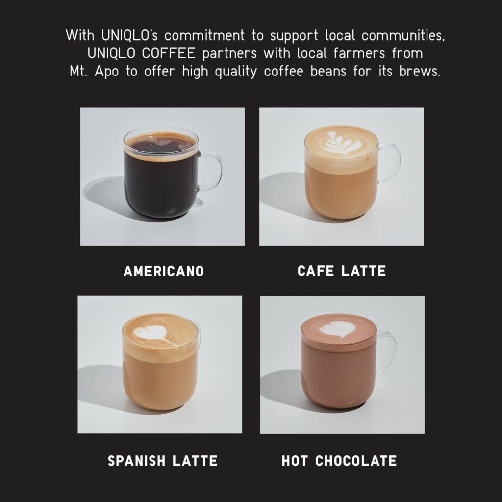 1st Uniqlo Coffee Shop To Open In Makati For Shoppers & Coffee Lovers